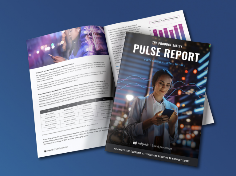 Sedgwick Consumer Product Safety Pulse Report reveals essential ...